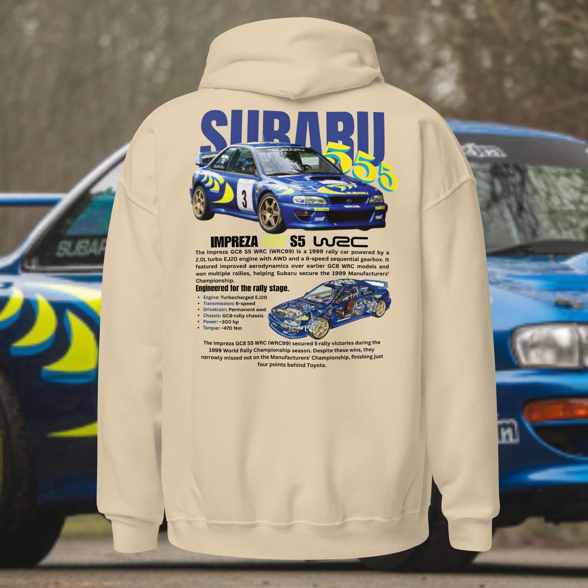 Subaru Impreza WRC - Hoodie – Motorista Clothing
